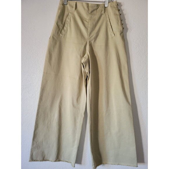 Zara | Pants & Jumpsuits | Zara Pants Womens 4 High Rise Relaxed Leg ...